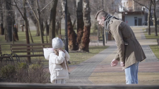Man Yelling At Little Girl Stock Footage: Royalty-Free Video Clips ...
