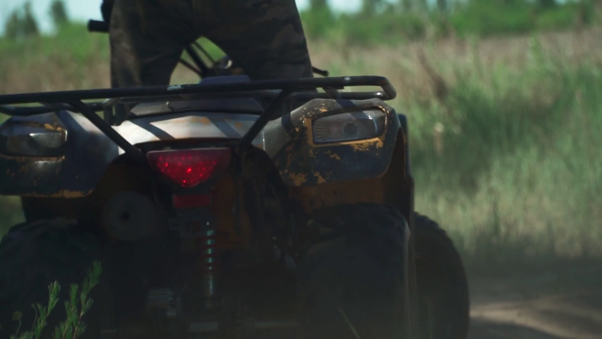 Teenager Rides Atv In Field Stock Footage SBV-326778861 - Storyblocks