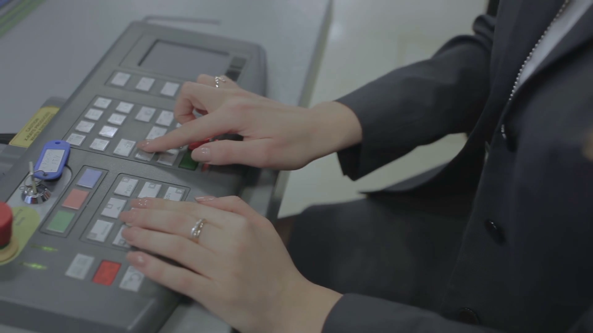 The Keyboard At Security Check Room In Stock Footage SBV-317294854 ...