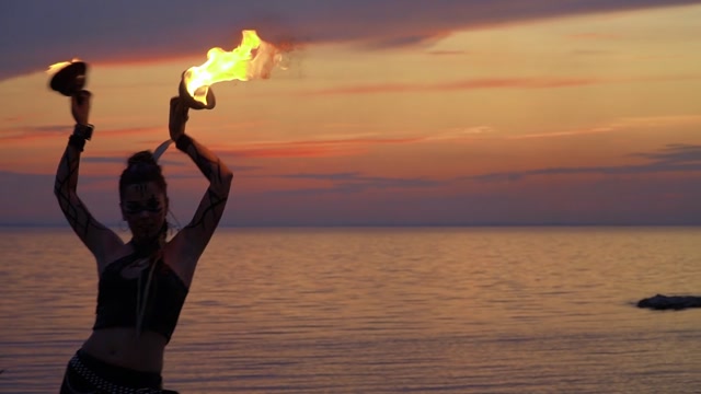 Fire Breathing Girl Stock Footage: Royalty-Free Video Clips - Storyblocks