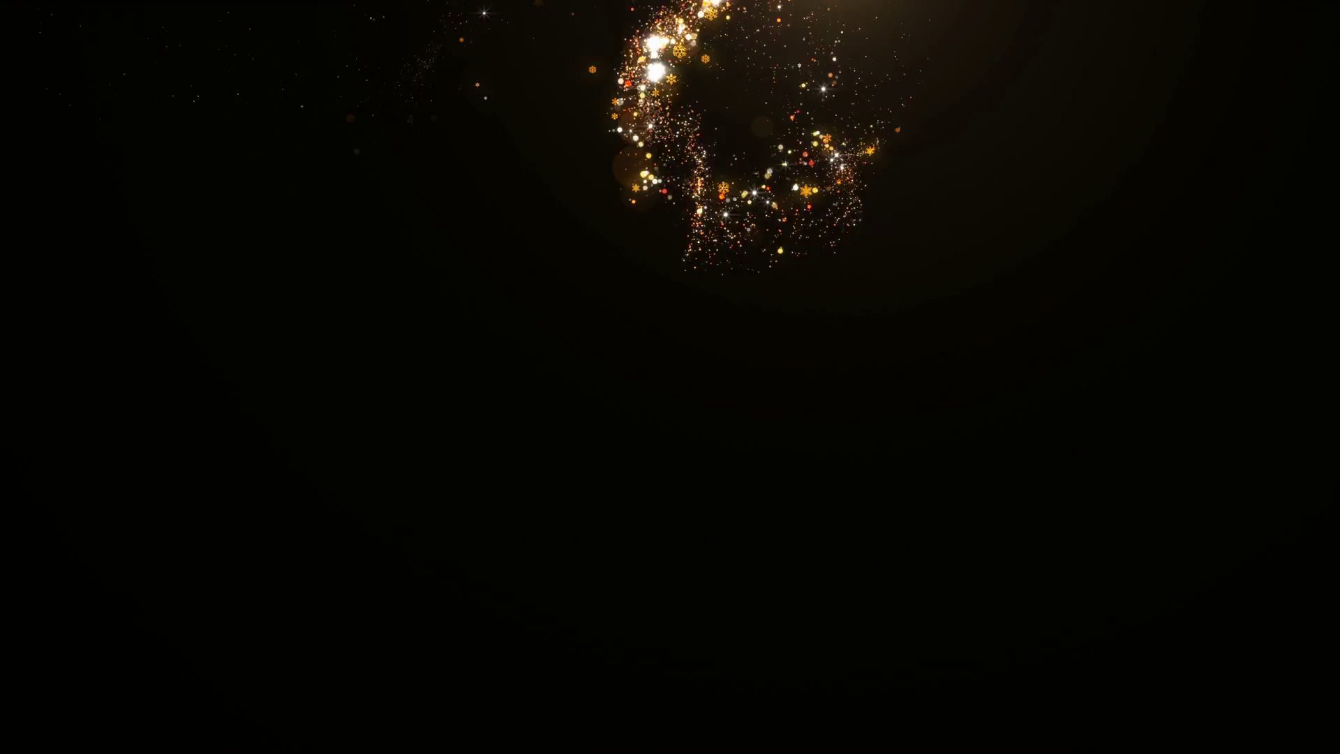 4 Christmas Particles Decoration Overlays On Stock Motion Graphics SBV ...