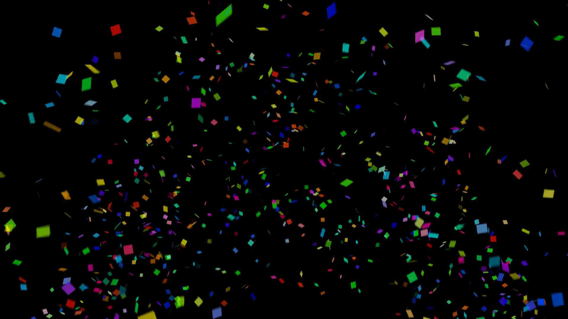 Confetti Celebration Elements With Alpha Stock Motion Graphics SBV ...