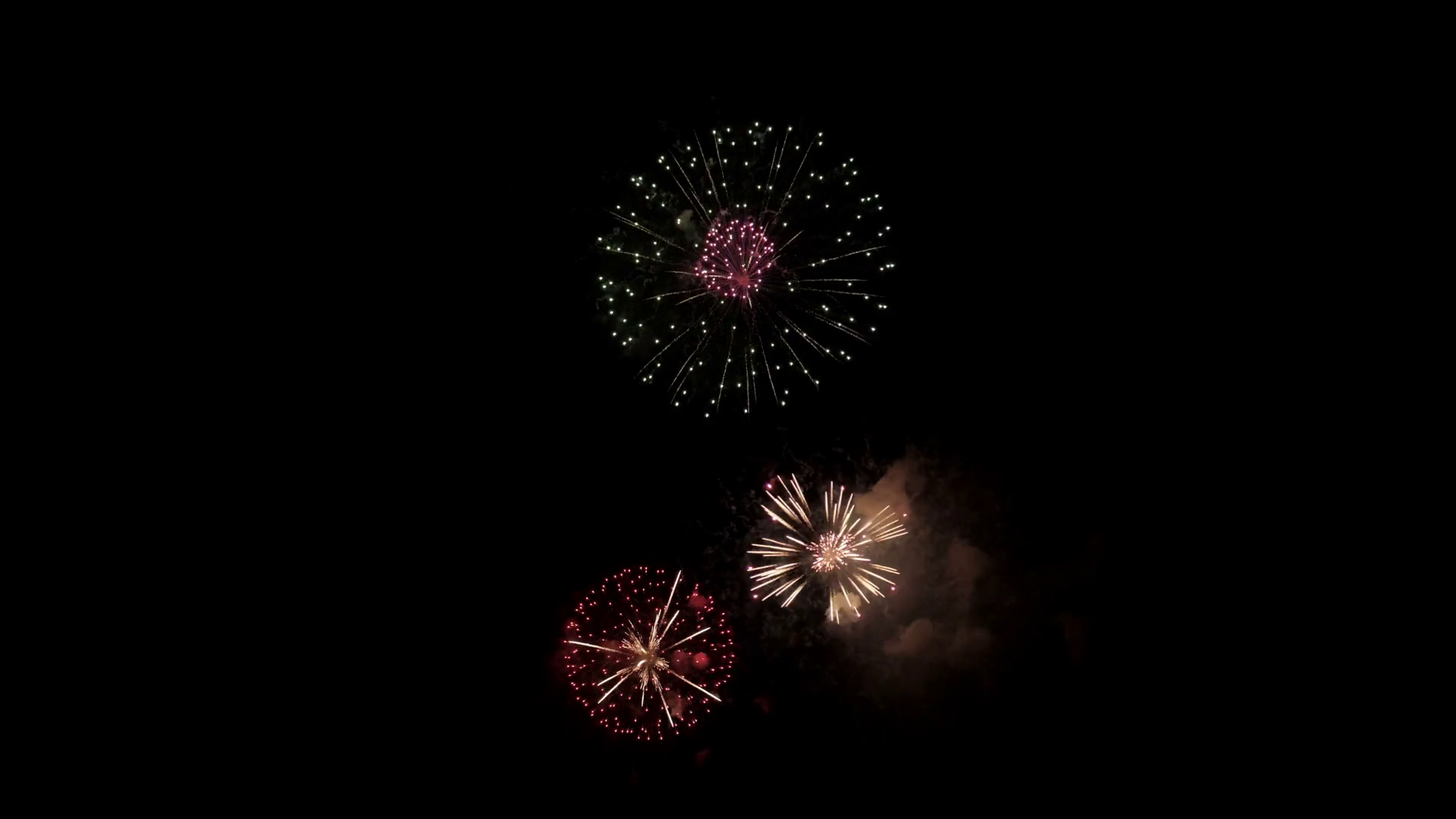 Fireworks Display Looped - Background Stock Motion Graphics SBV ...