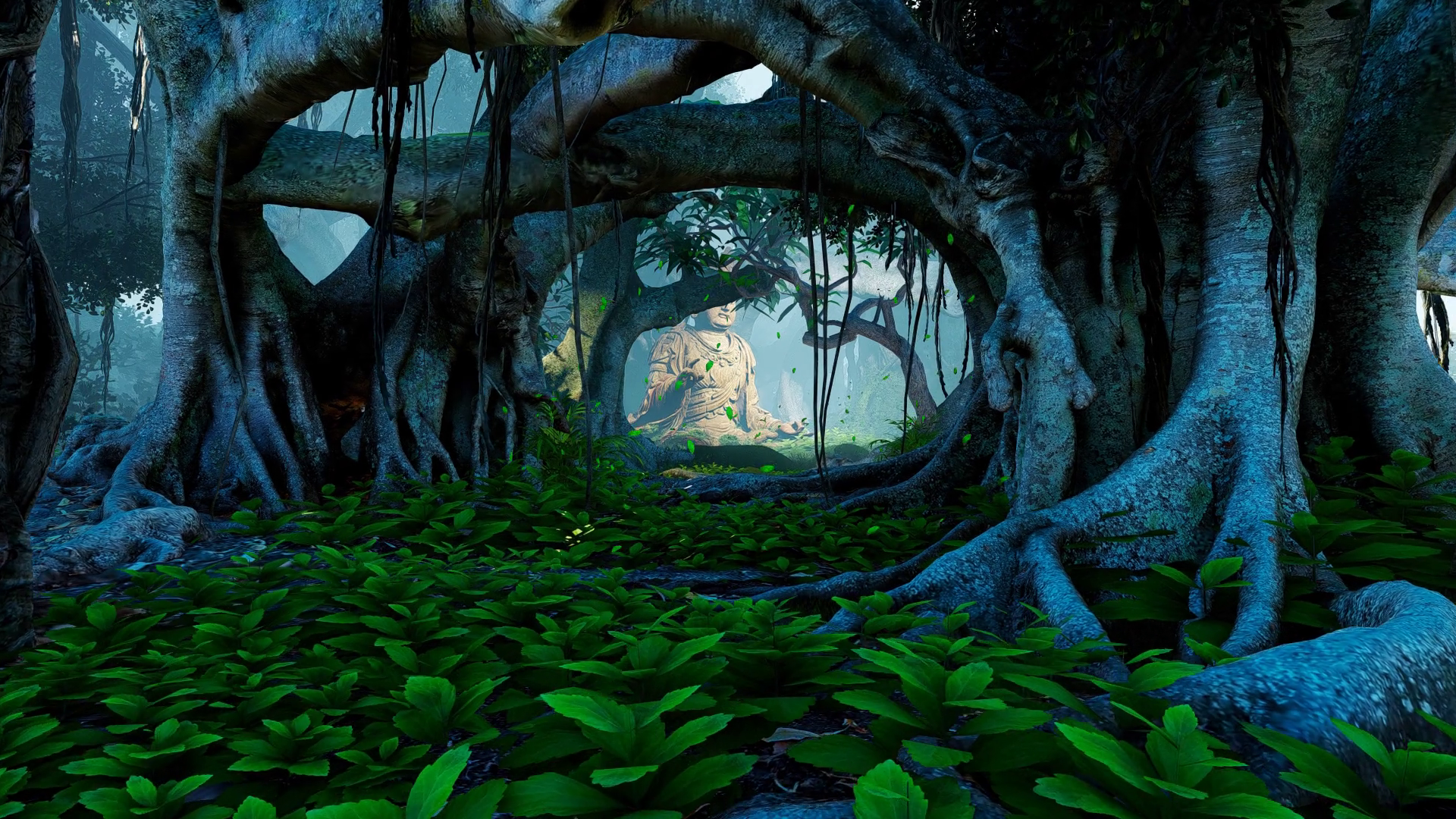 Monuments Of Civilization In Jungle Stock Motion Graphics SBV-348418646 ...