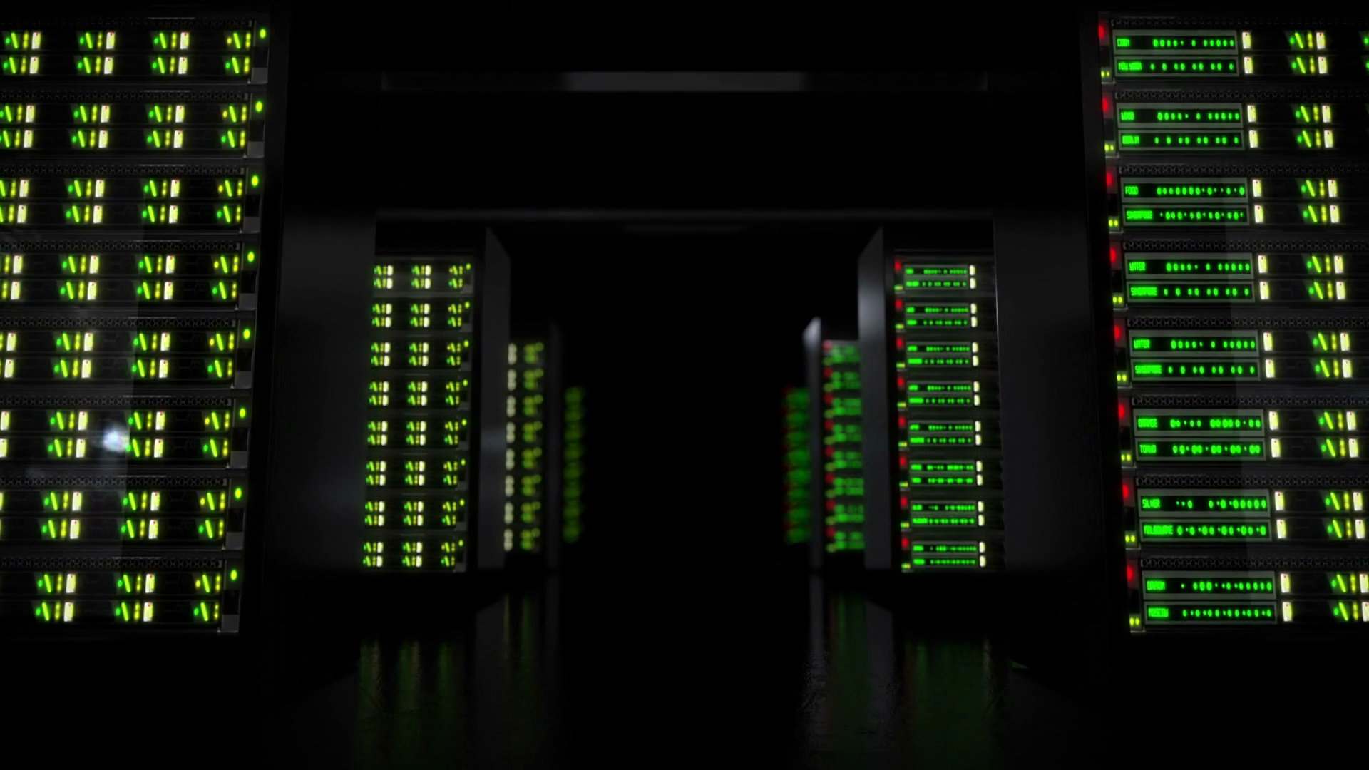 Server System Background Server Room Data Stock Motion Graphics SBV ...