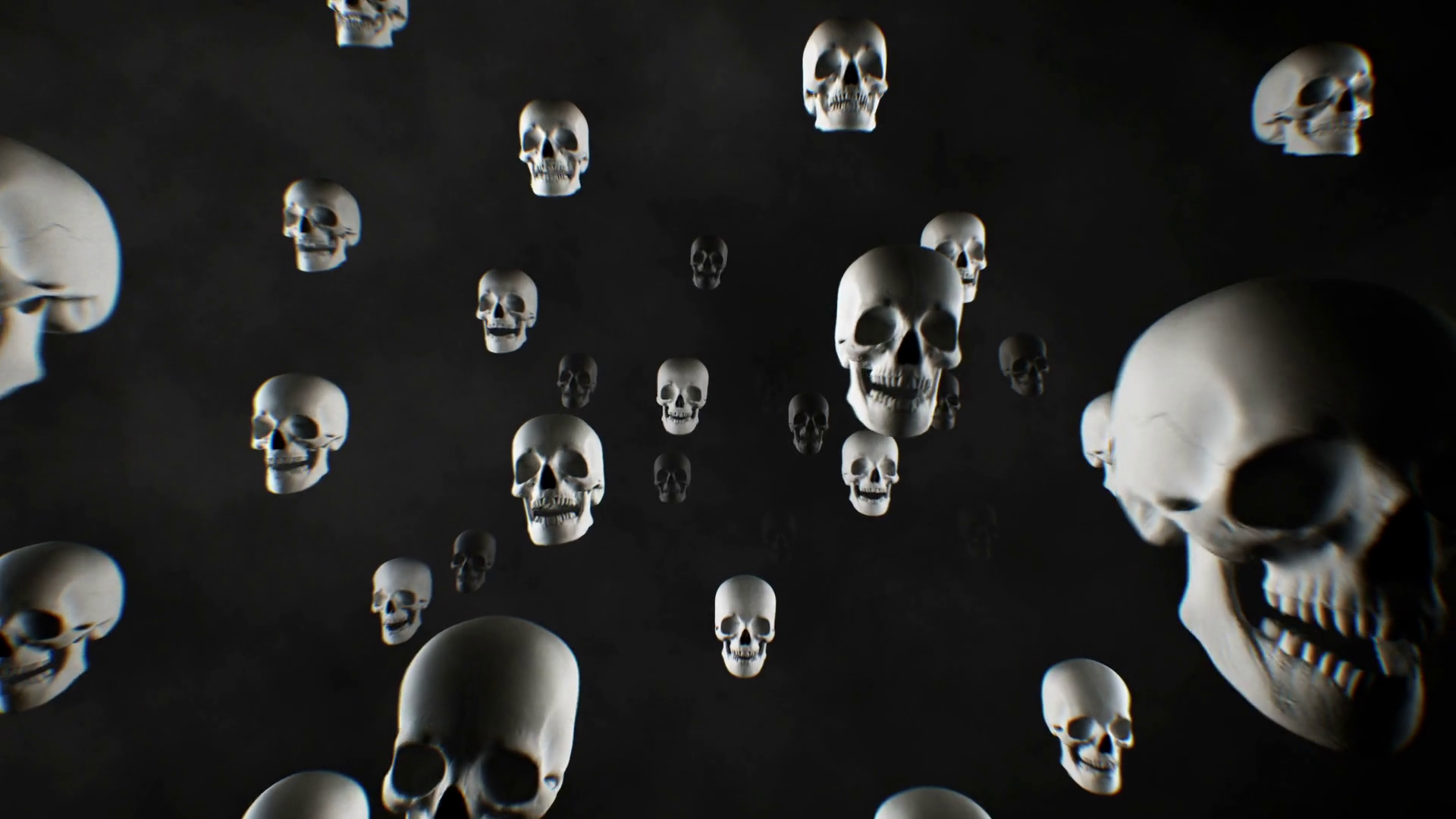 Skulls Background Skulls Backgroundis Skulls Stock Motion Graphics SBV ...