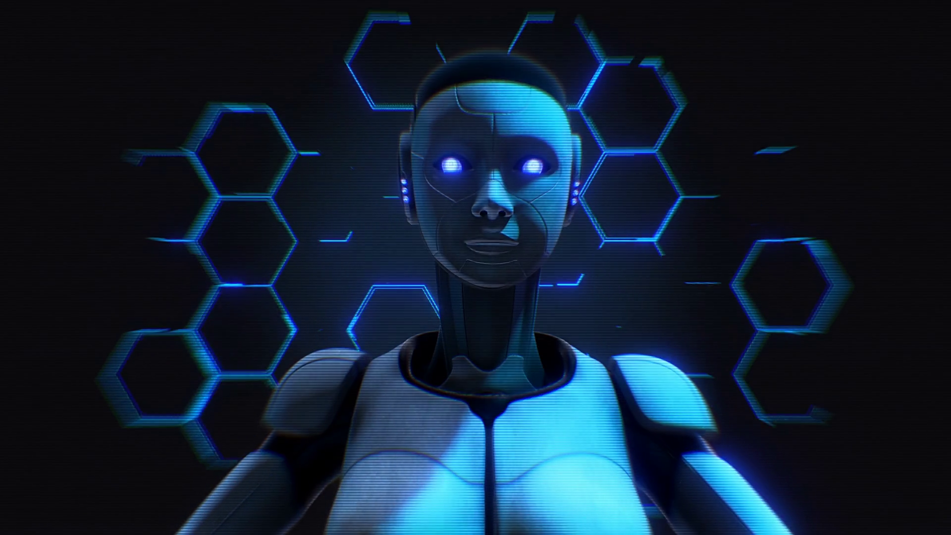 Android Robot Data Analysis Stock Motion Graphics SBV-351851682 ...