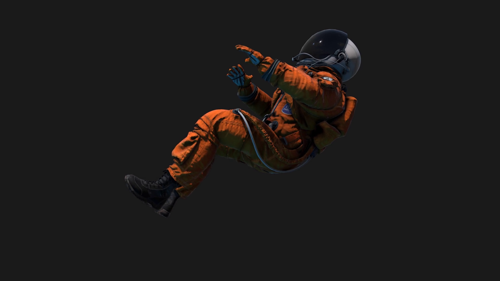 Astronaut Floating In Space Stock Motion Graphics SBV-351900047 - Storyblocks