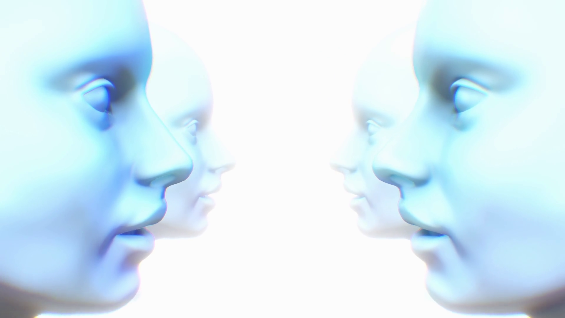 Faces Side Profiles 01 Stock Motion Graphics SBV-351871259 - Storyblocks