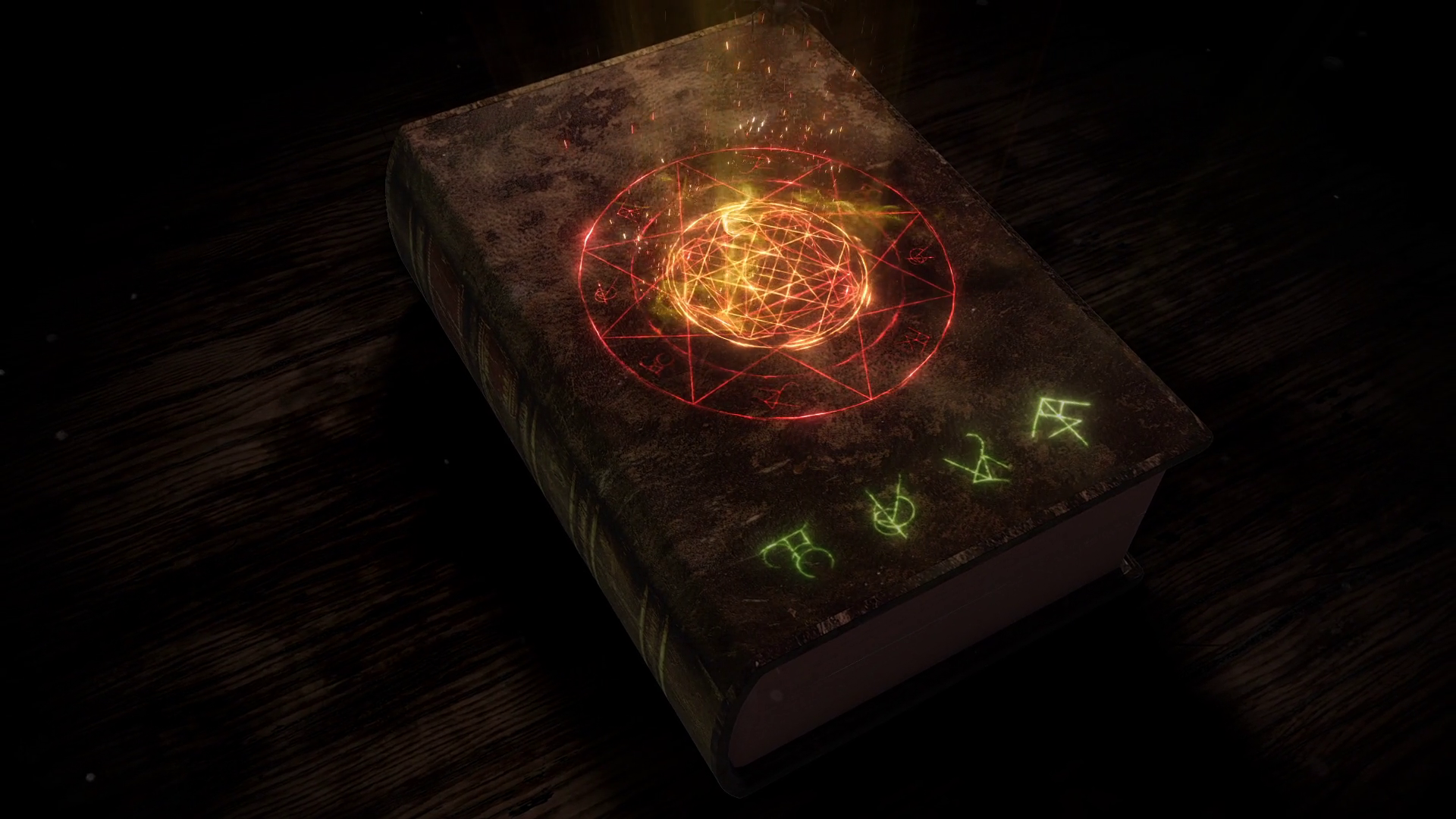 Dark Magic Spell Book Stock Motion Graphics SBV-351852105 - Storyblocks