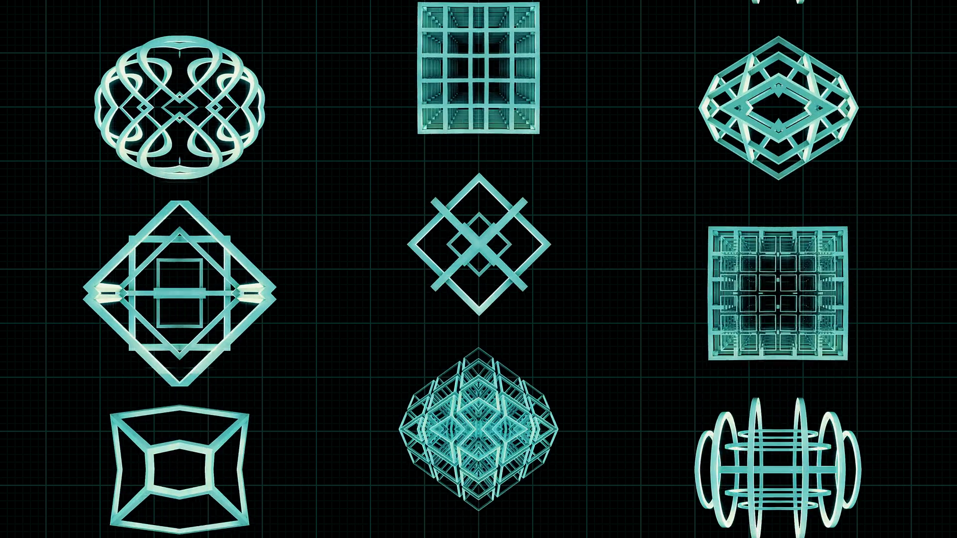 Morphing Geometry Shapes 06 Stock Motion Graphics SBV-351915786 ...