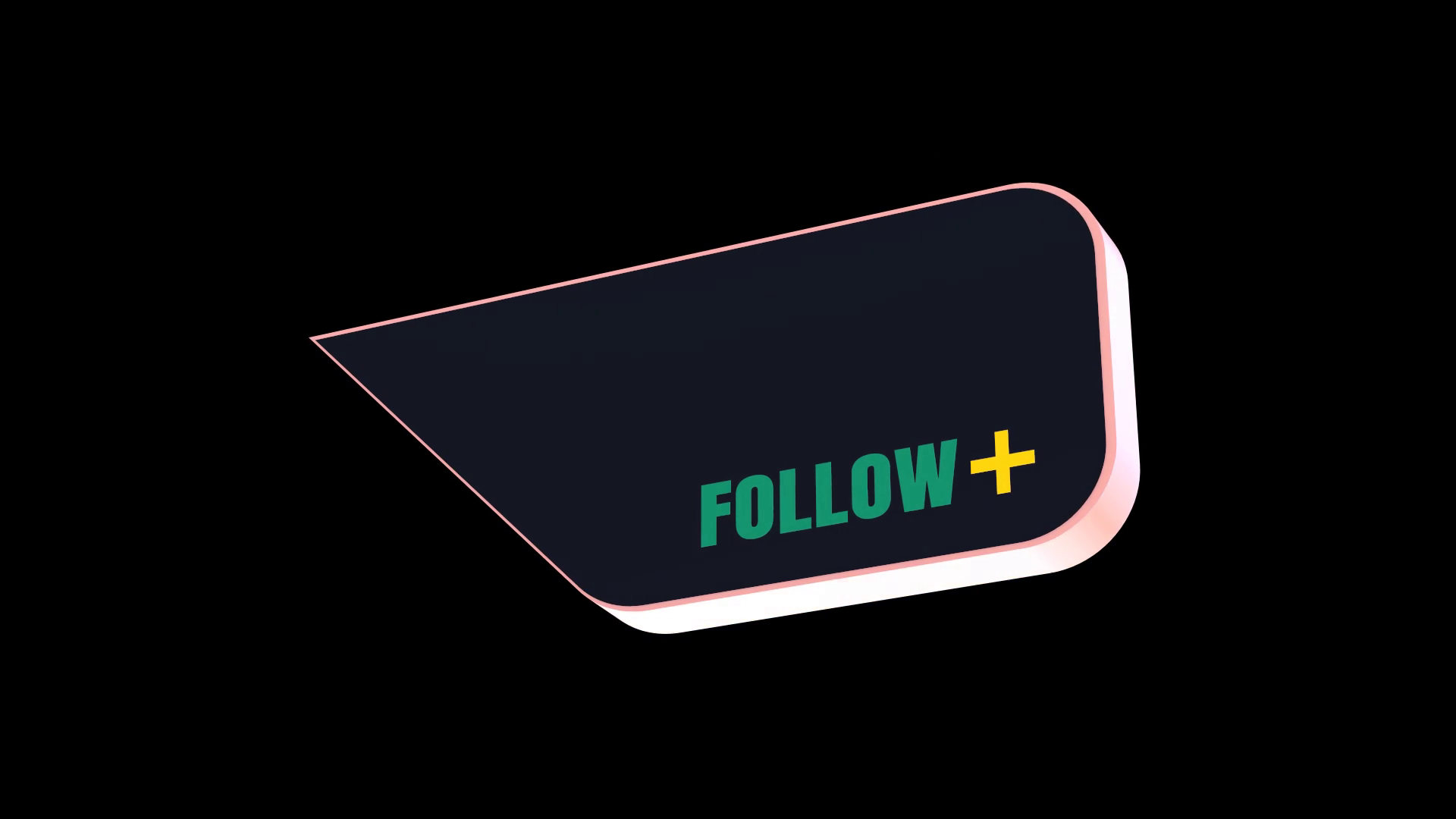 Neon Follow Social Icon Stock Motion Graphics SBV-351984412 - Storyblocks