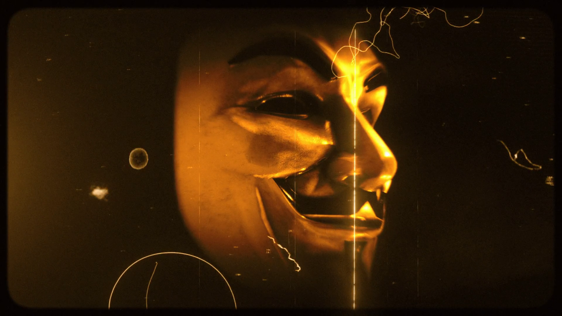 Old Sepia Film Effect With Theatrical Mask Stock Motion Graphics SBV ...