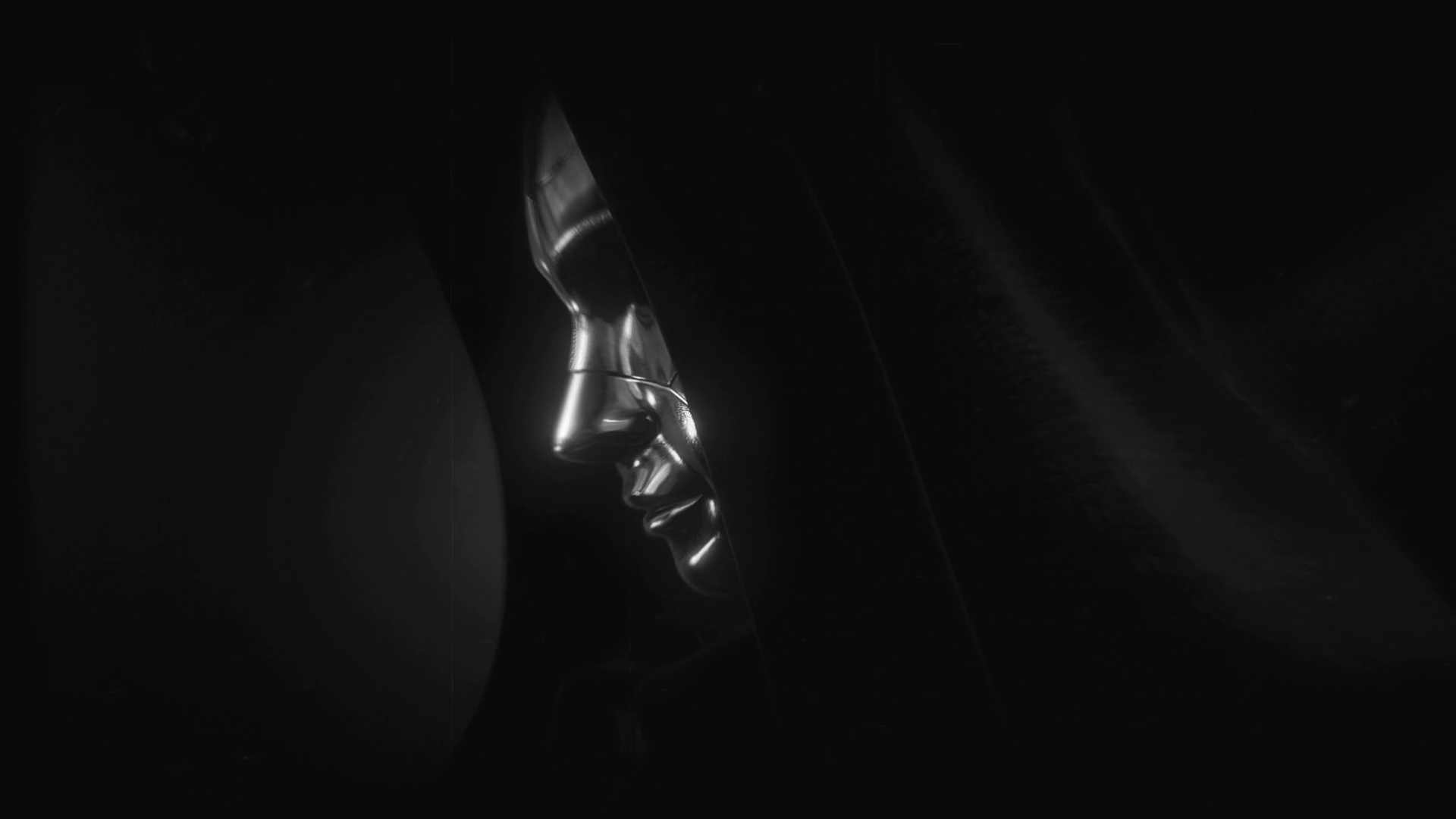 Profile Of Hooded Character Wearing Metallic Stock Motion Graphics SBV ...