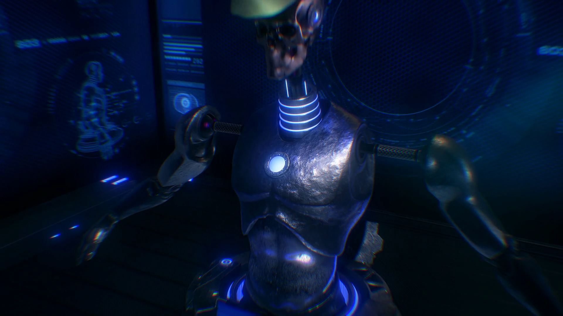 Construction Of Robot In Factory Loop Stock Motion Graphics SBV ...