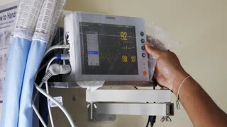 Hospital Heart Rate Monitor Flatline