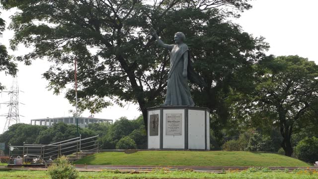 Indira Gandhi Statue Stock Footage: Royalty-Free Video Clips - Storyblocks