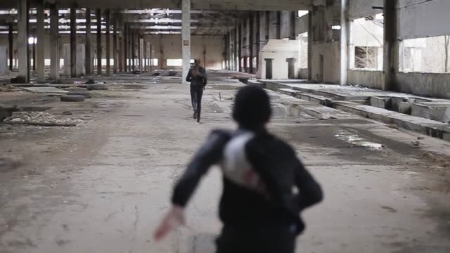 Girl Running Away From Boy Stock Footage: Royalty-Free Video Clips ...