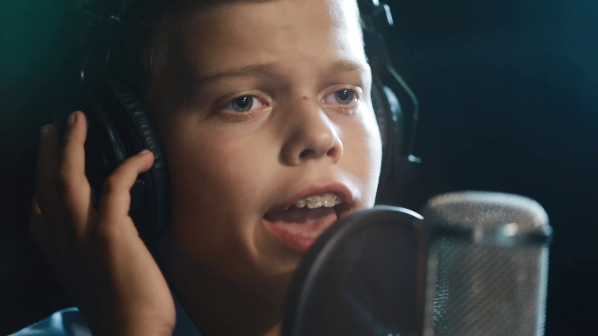 Talented Singer Writing Emotional Song In Stock Footage SBV-328997791 ...