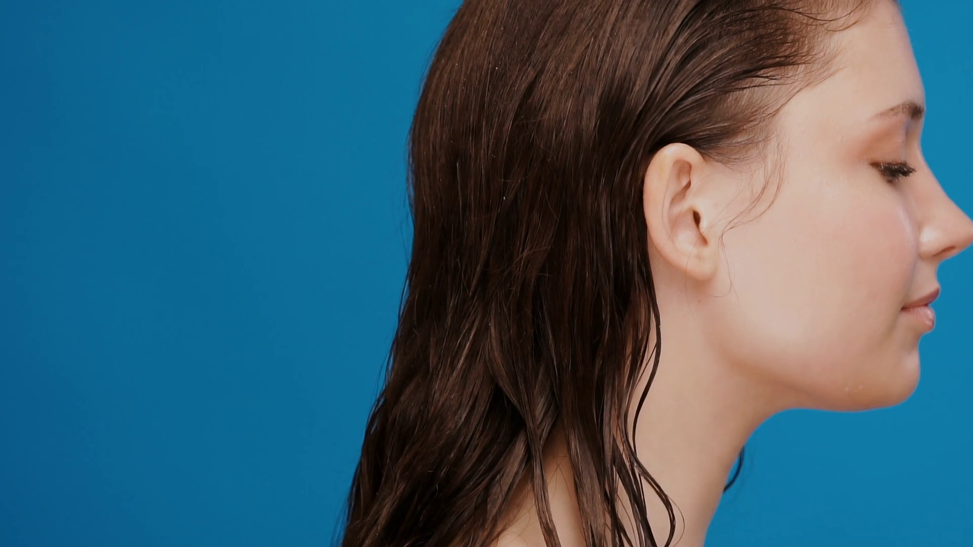 Cute Girl Turning To Camera Getting Splash Stock Footage SBV-338165865 ...