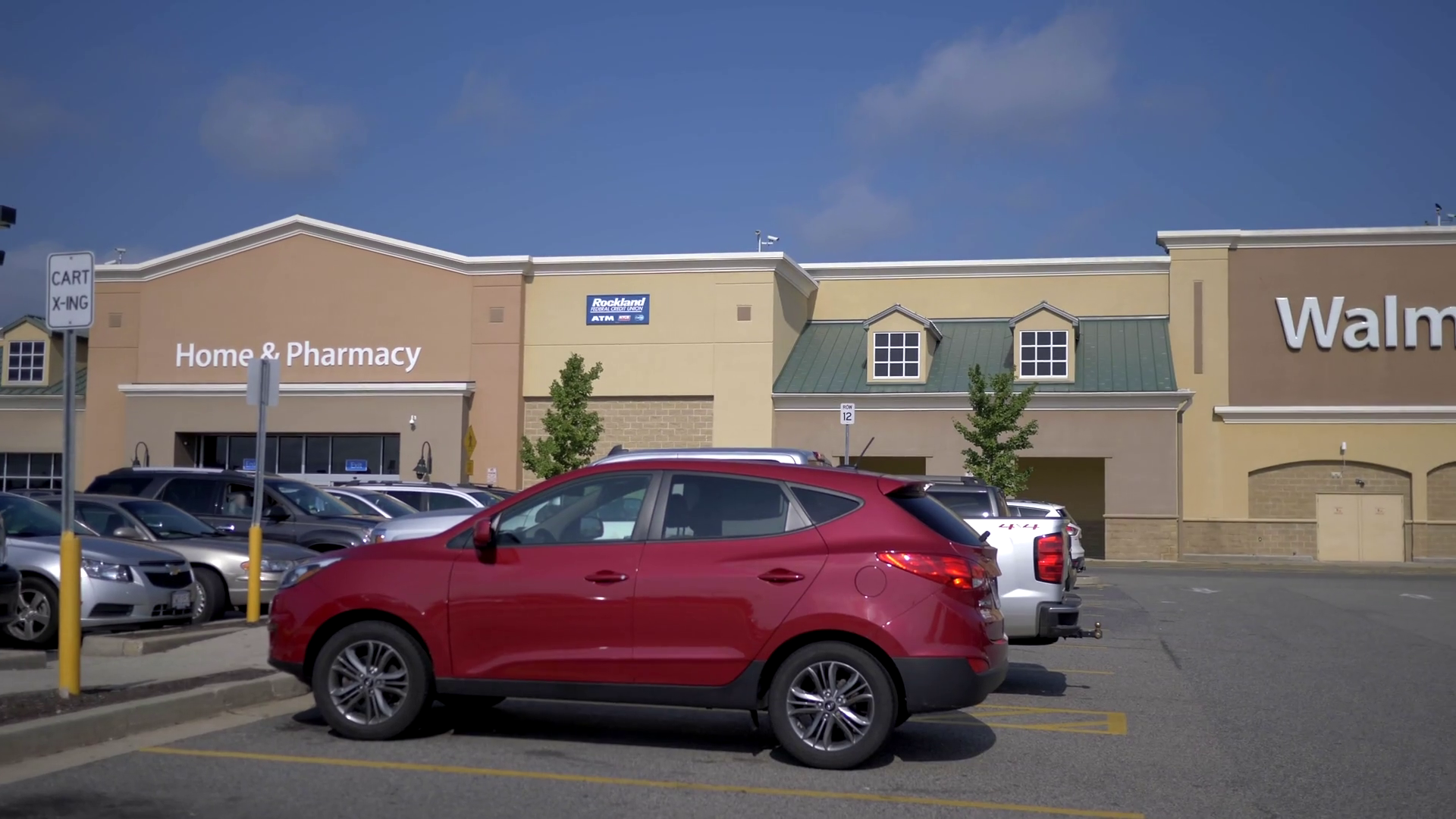 4k Walmart Superstore Shopping Center Pan Stock Footage SBV-317967610 ...