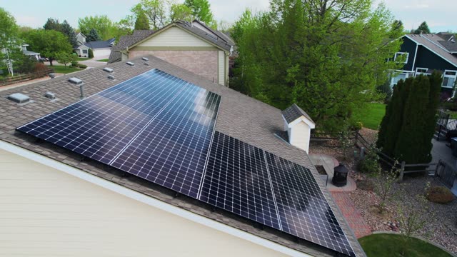 Solar Rooftop Stock Footage: Royalty-Free Video Clips - Storyblocks