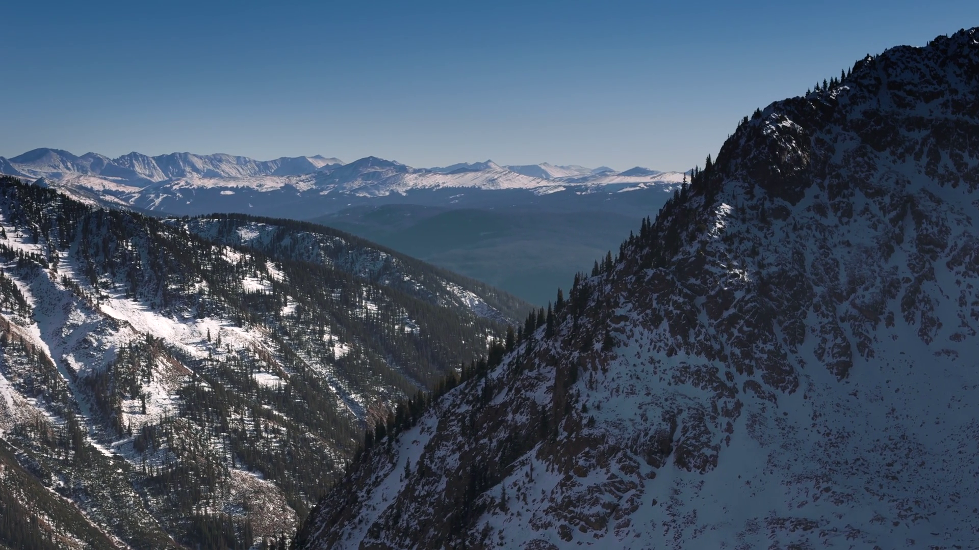 Vail Colorado Ski Resort | Drone Aerial Of Stock Footage SBV-351959763 ...