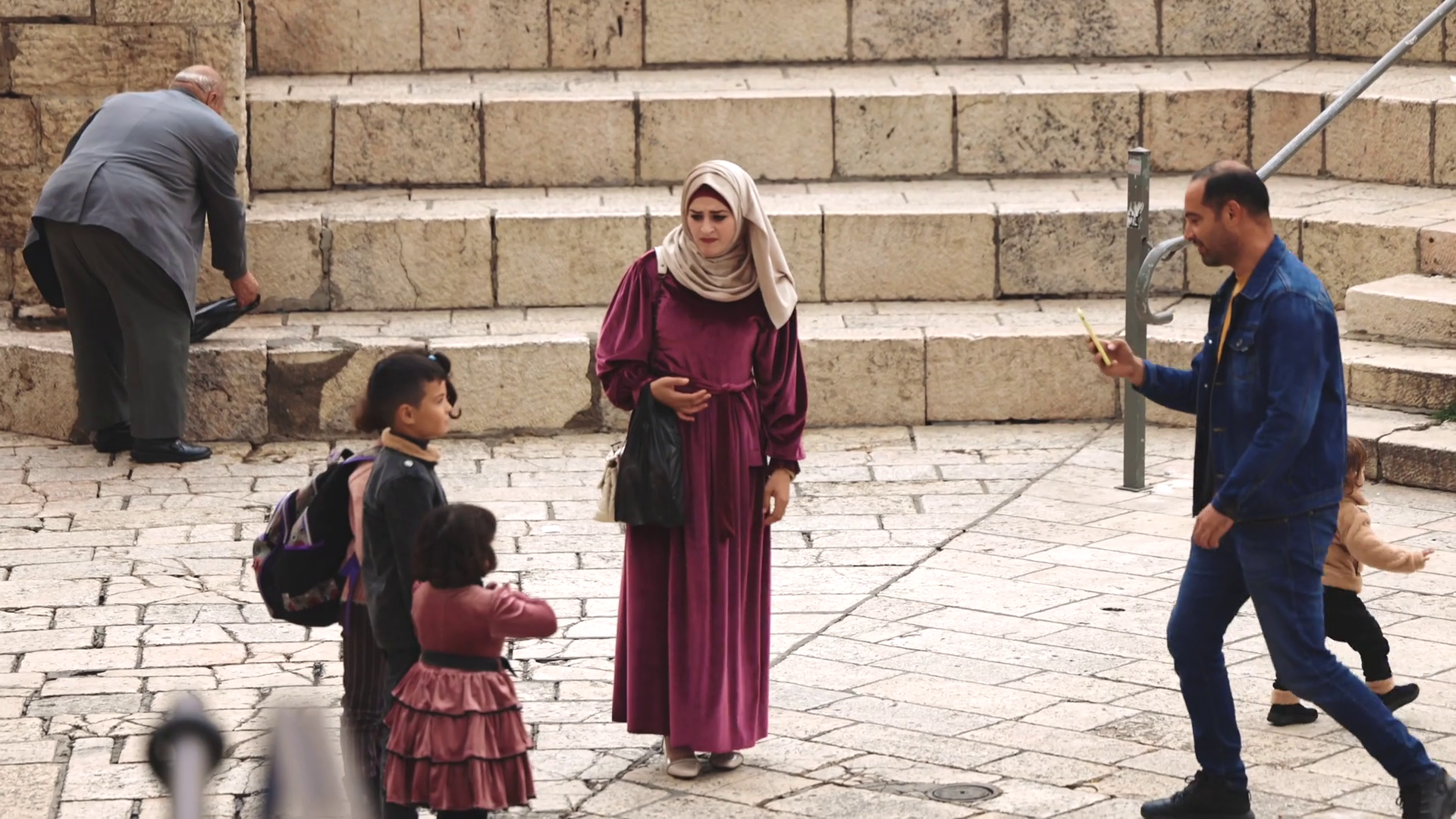 Arabic Refugees Walking Stock Footage SBV-347711712 - Storyblocks