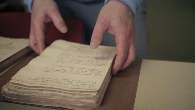 Handwritten Historical Documents Stock Footage: Royalty-Free Video ...