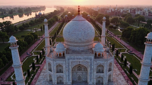 Zoom Taj Mahal Stock Footage: Royalty-Free Video Clips - Storyblocks