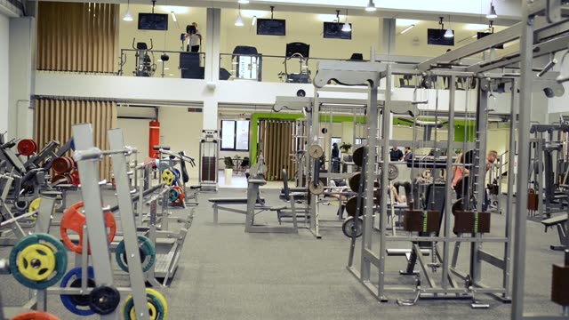 Crowded Gym Stock Footage: Royalty-Free Video Clips - Storyblocks