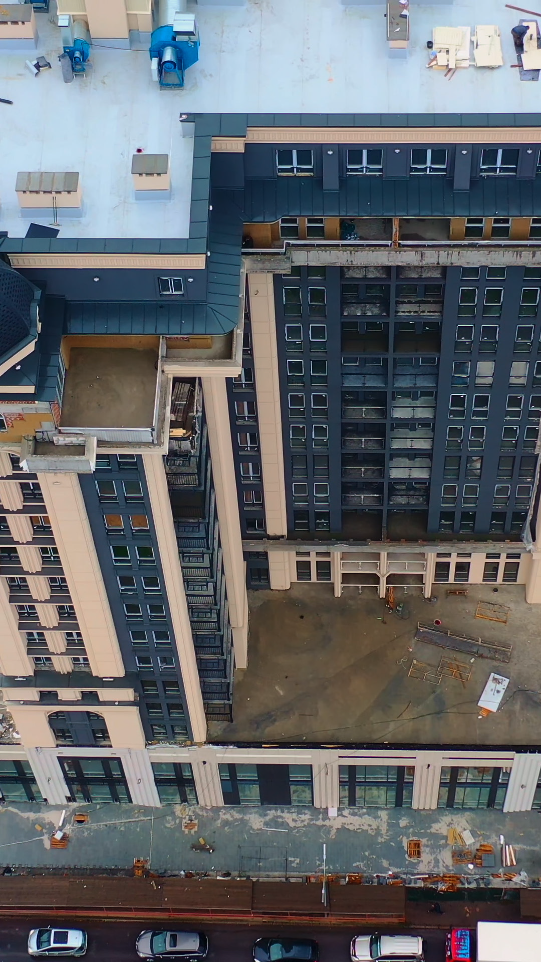Building Of Multi-storey Architecture Modern Stock Footage SBV ...