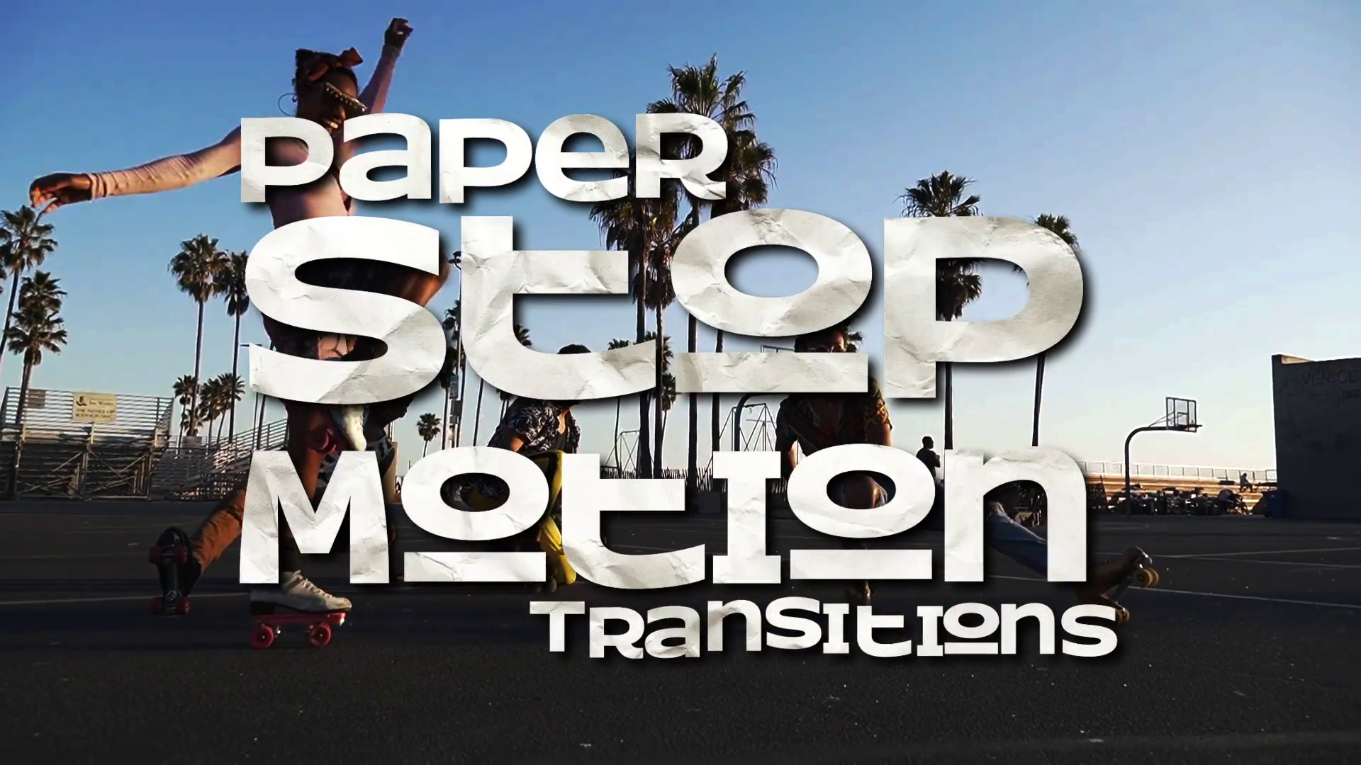 Apple Motion Template: Paper Stop Motion Transitions - Final Cut Pro ...