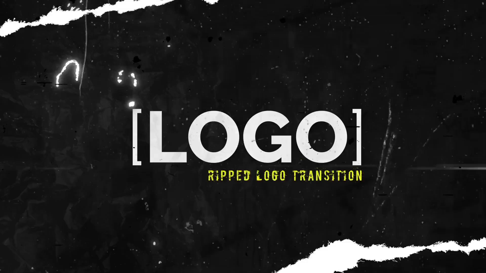 Ripped Logo Transitions - Premiere Pro Template SBV-352077476 - Storyblocks