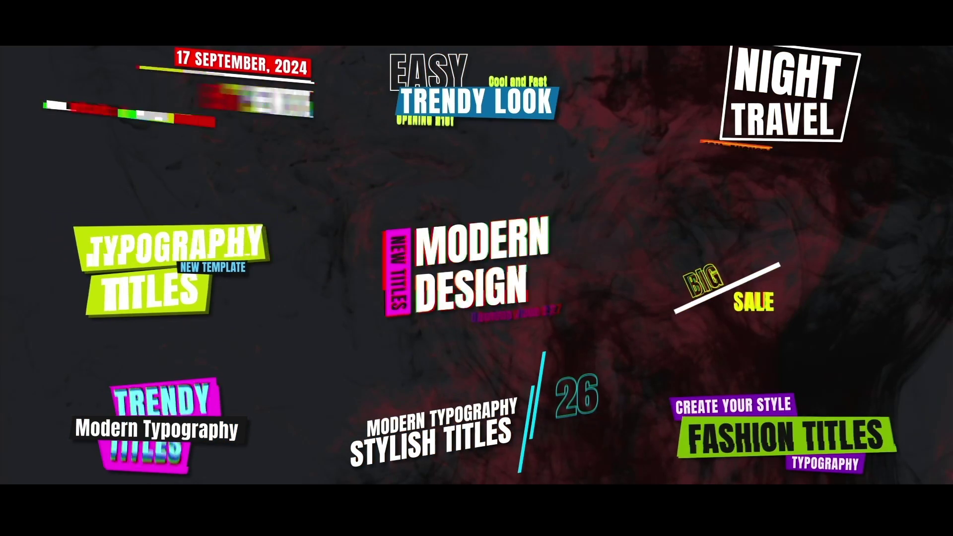 Trendy Titles - Premiere Pro Template SBV-351842701 - Storyblocks