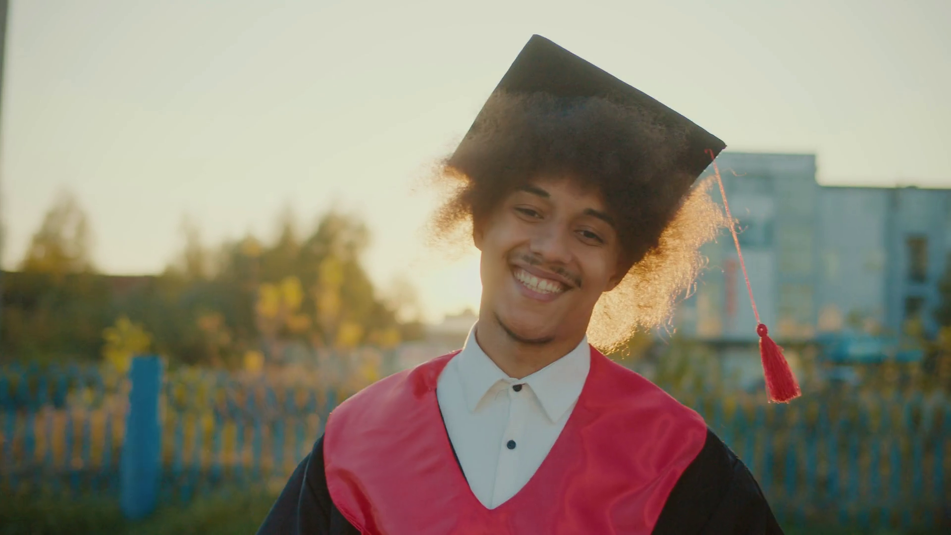 Portrait Of Happy Graduate Guy With Diploma Stock Footage SBV-348499175 ...