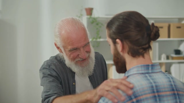 Old Man Interview Stock Footage: Royalty-Free Video Clips - Storyblocks