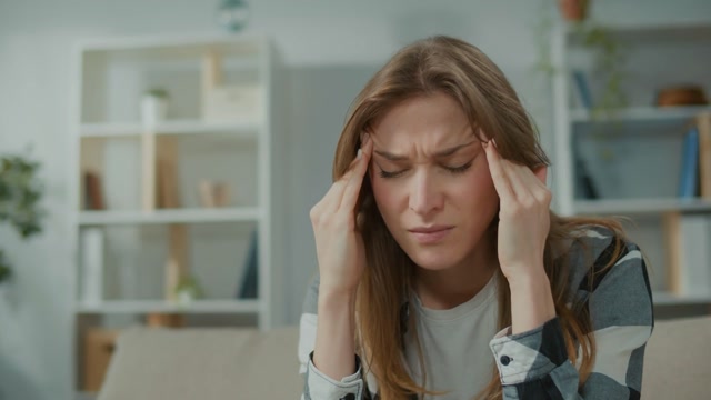Headache Women Stock Footage: Royalty-Free Video Clips - Storyblocks