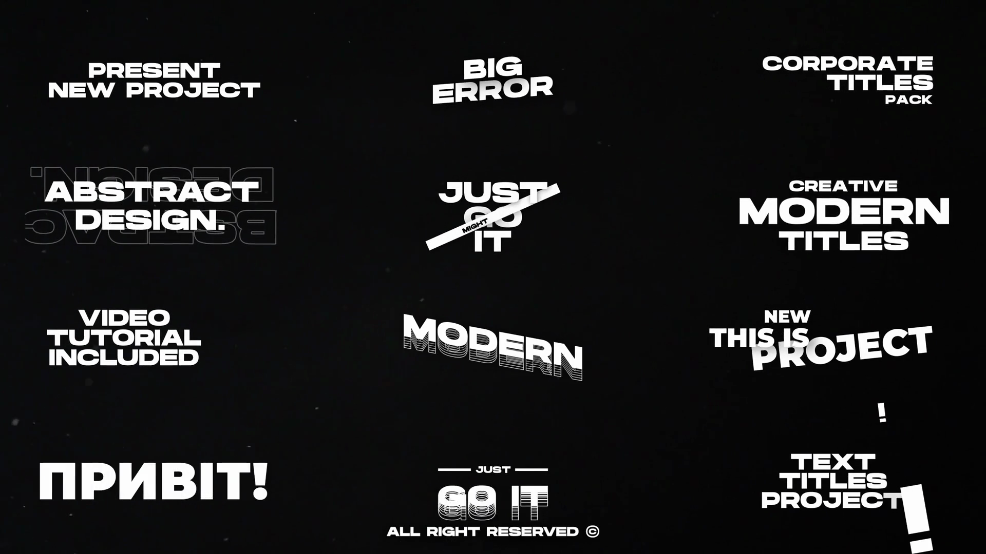 AE Template: Text Titles \ Effects SBV-353749210 - Storyblocks