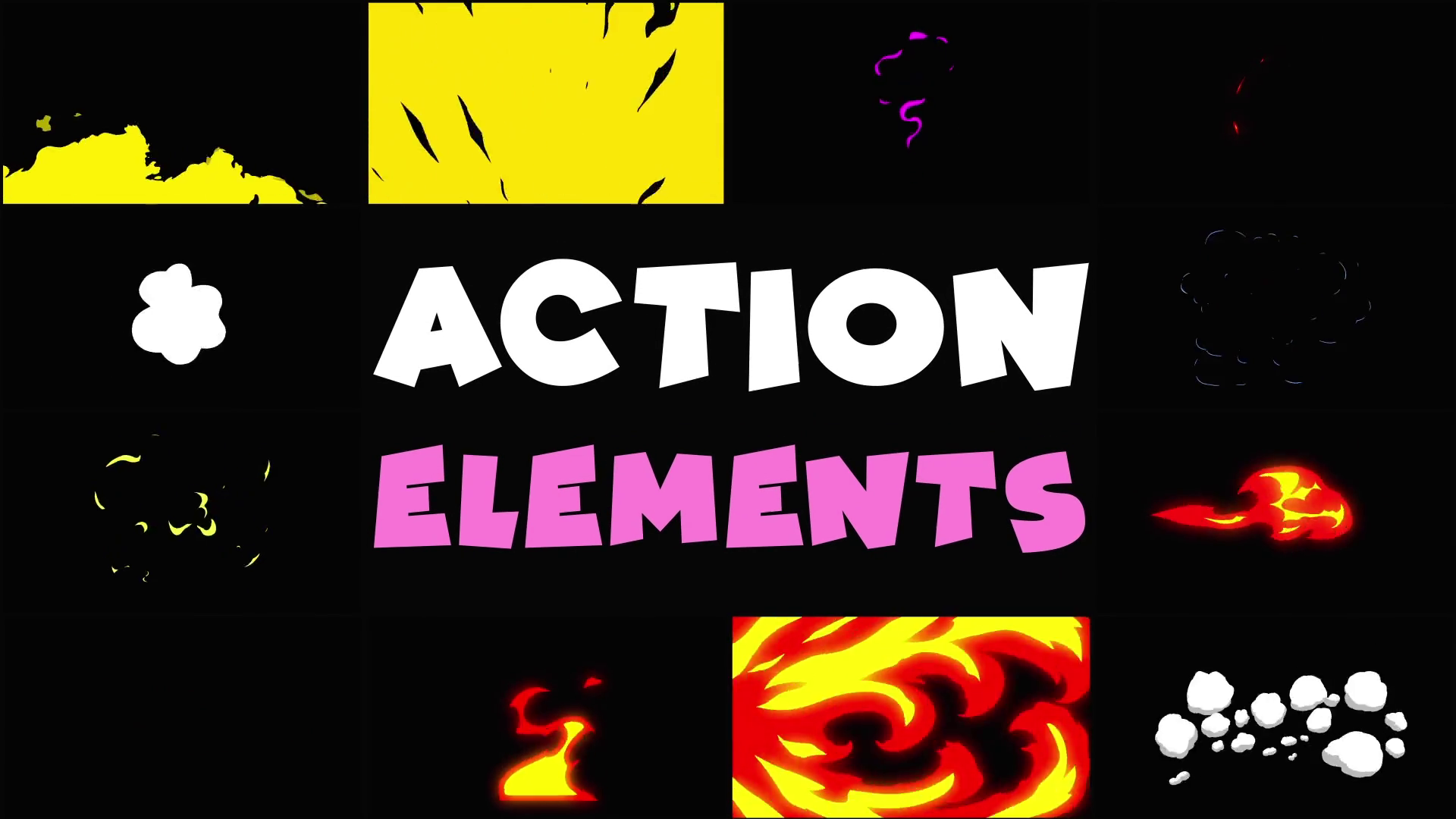 Action Elements DaVinci Resolve Template SBV-348866348 - Storyblocks