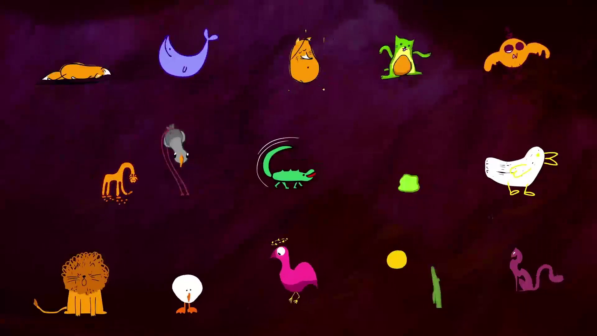 Animals Animated Stickers Pack | After Effects 01:04 SBV-346645393 ...