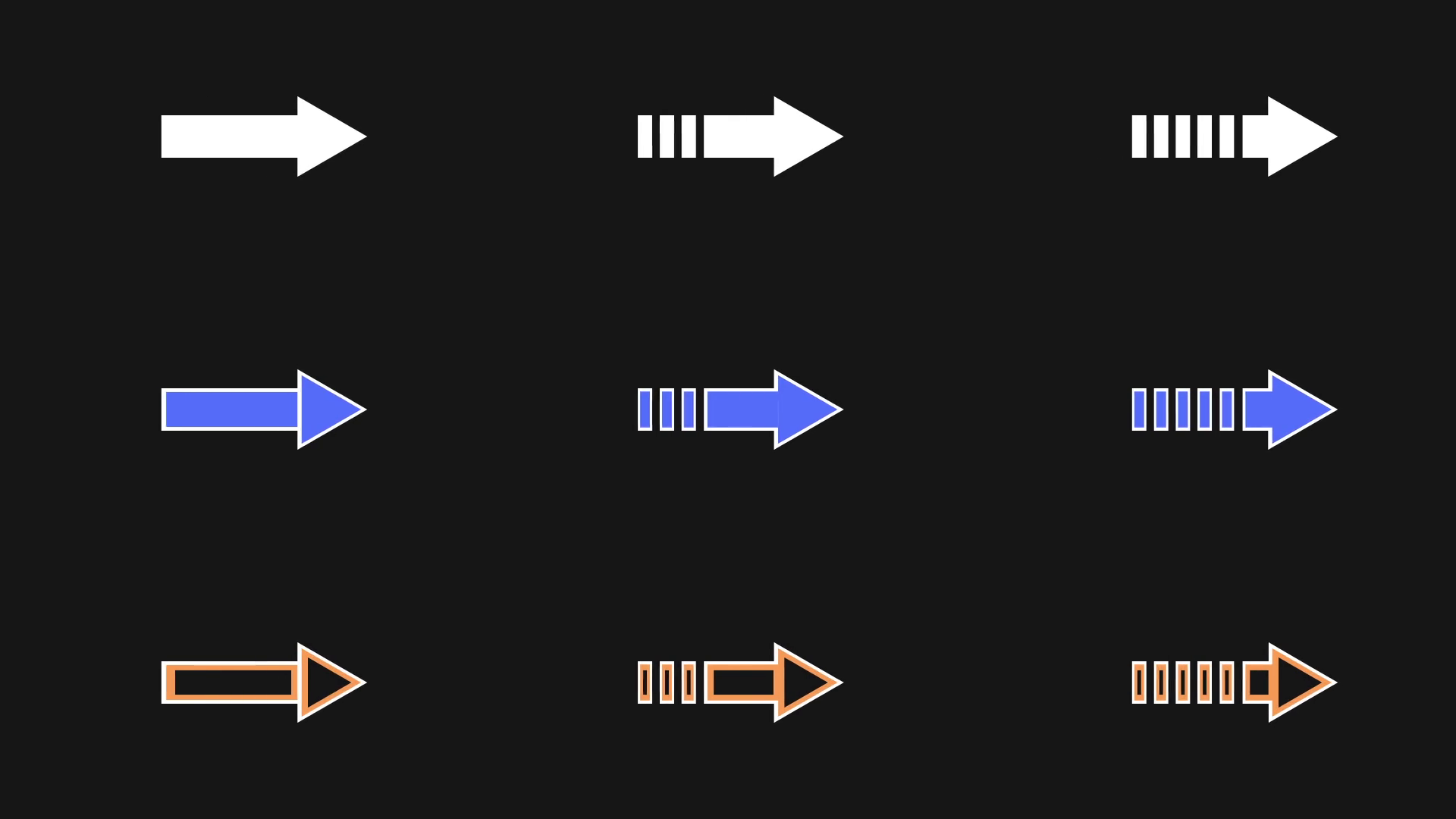 Animated Direction Arrows Premiere Pro Template SBV-352188128 - Storyblocks
