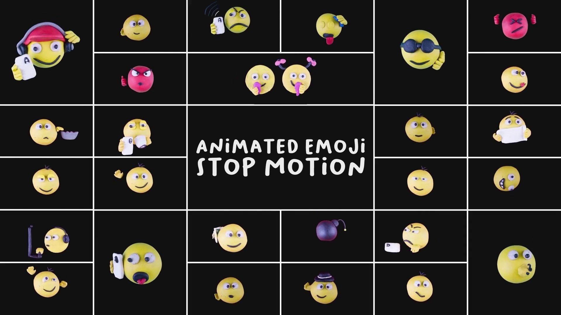 AE Template: Animated Emoji Stop Motion | Effects SBV-349221590 ...