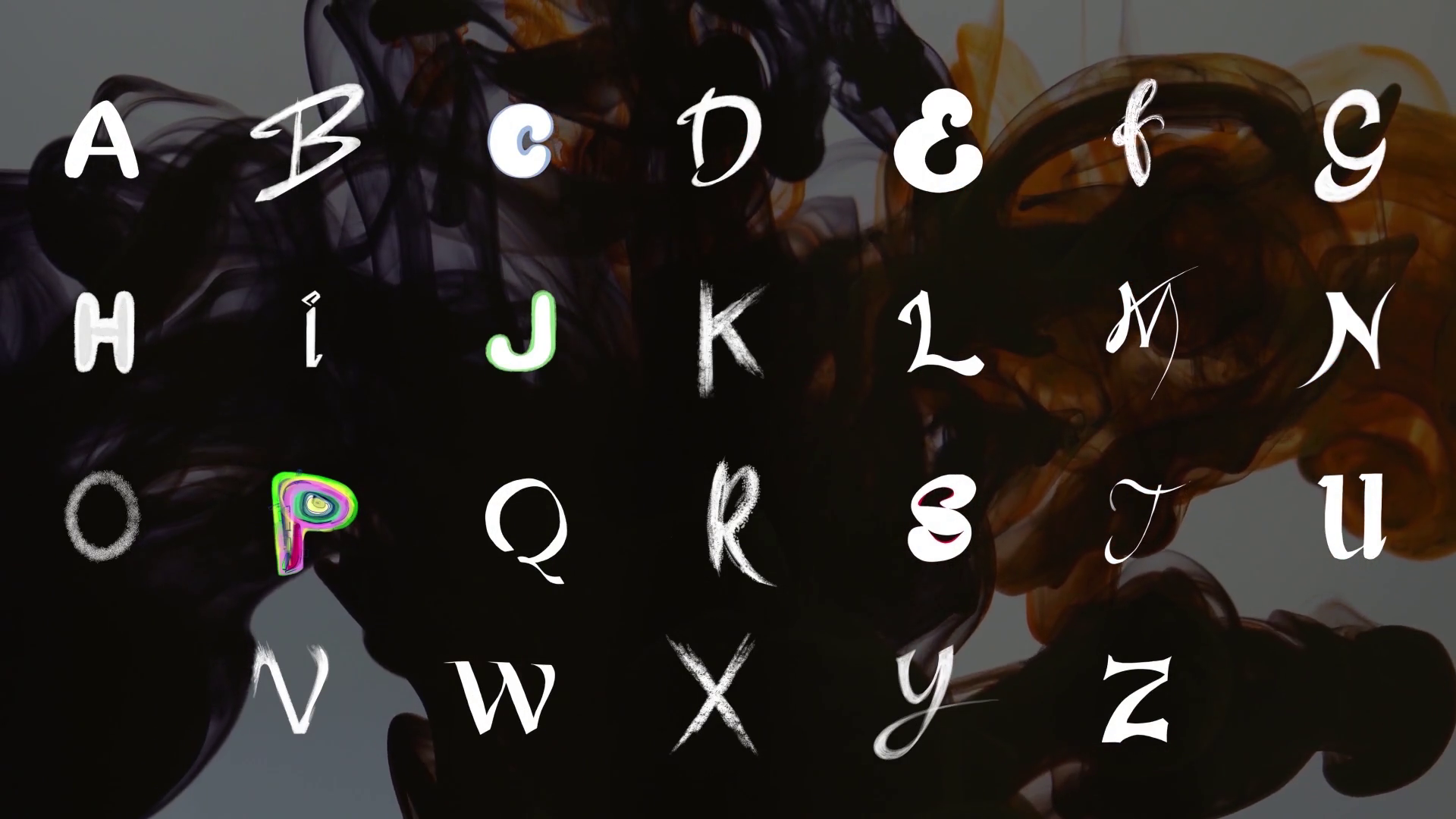 AE Template: Animated Metamorphic Alphabet Effects SBV-348643137 ...