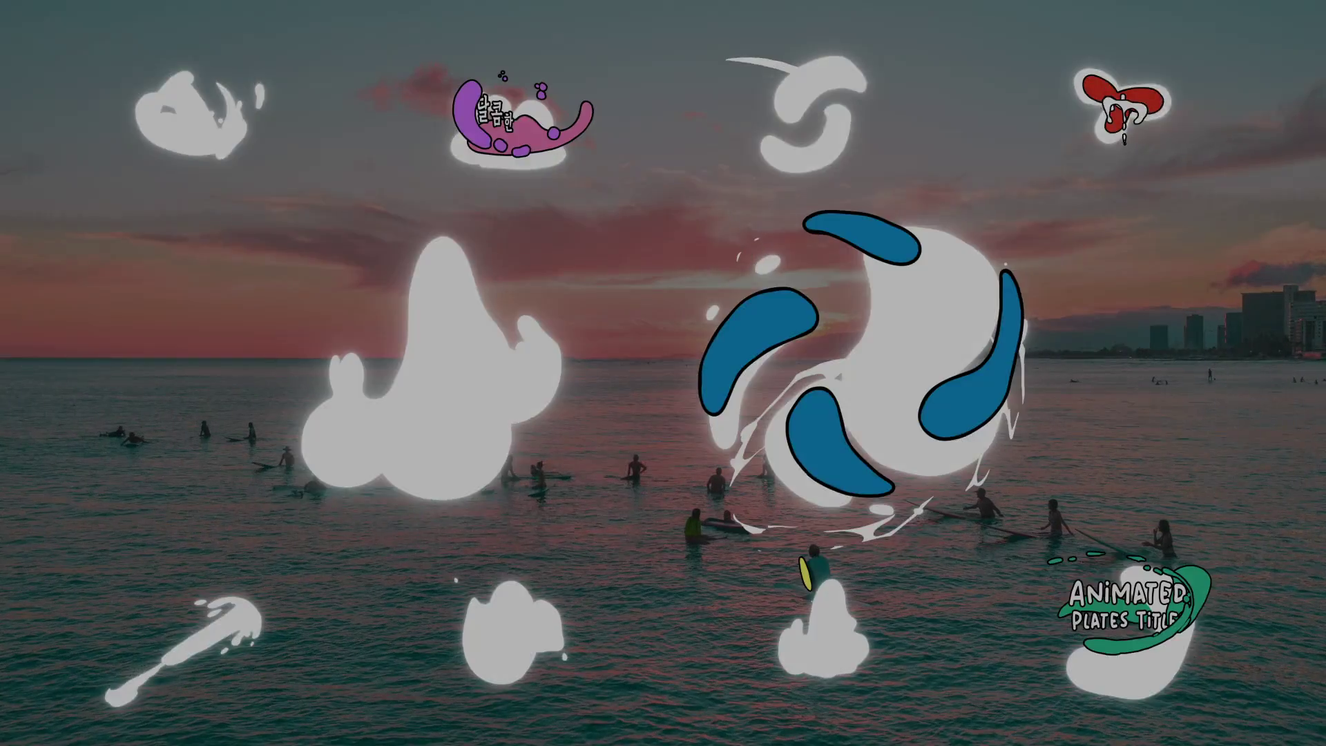 Animated Plates Titles | Effects Template SBV-348463287 - Storyblocks