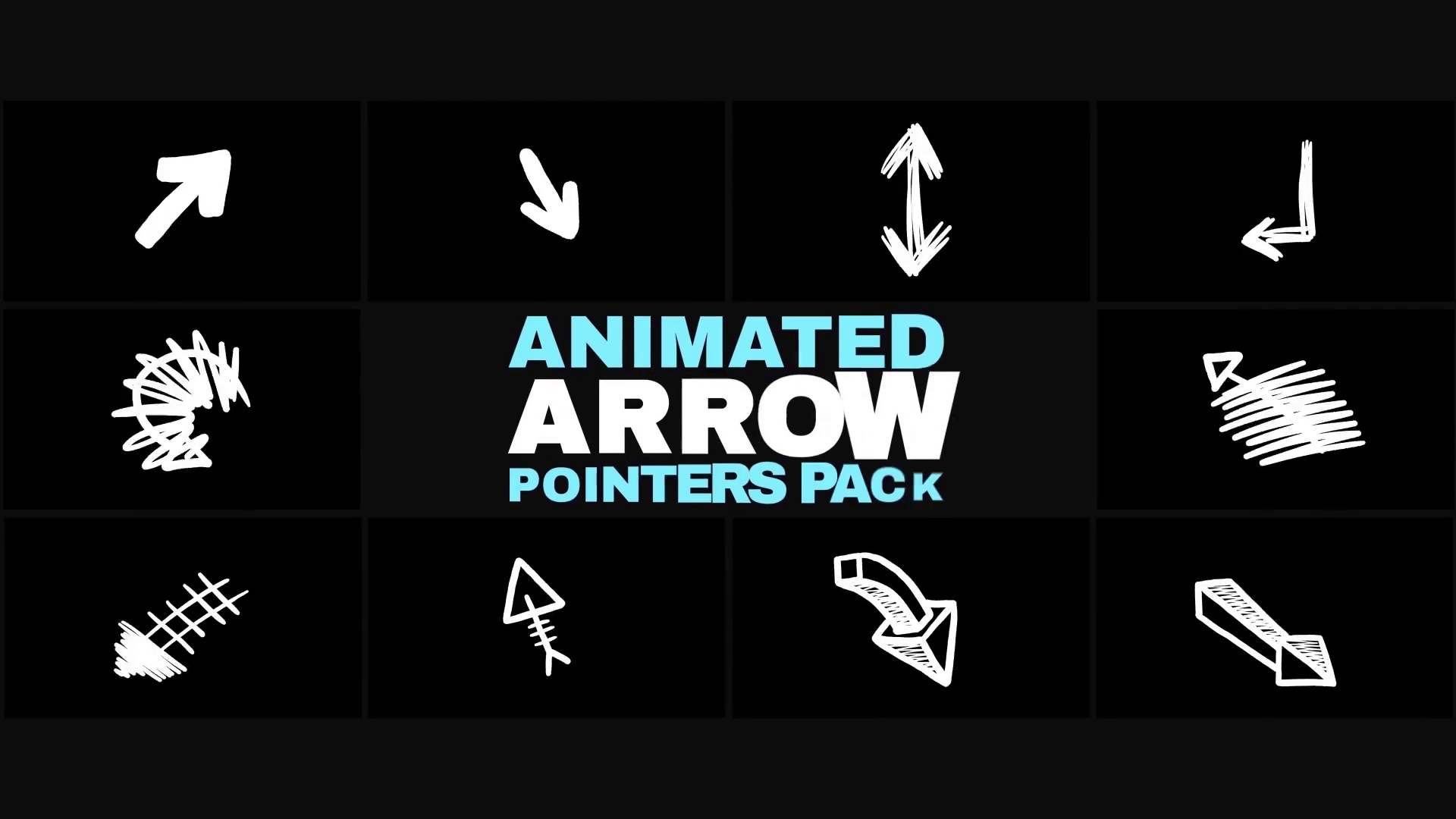 AE Template: Animated Sketchy Arrow Pointers Pack | SBV-349084795 - Storyblocks