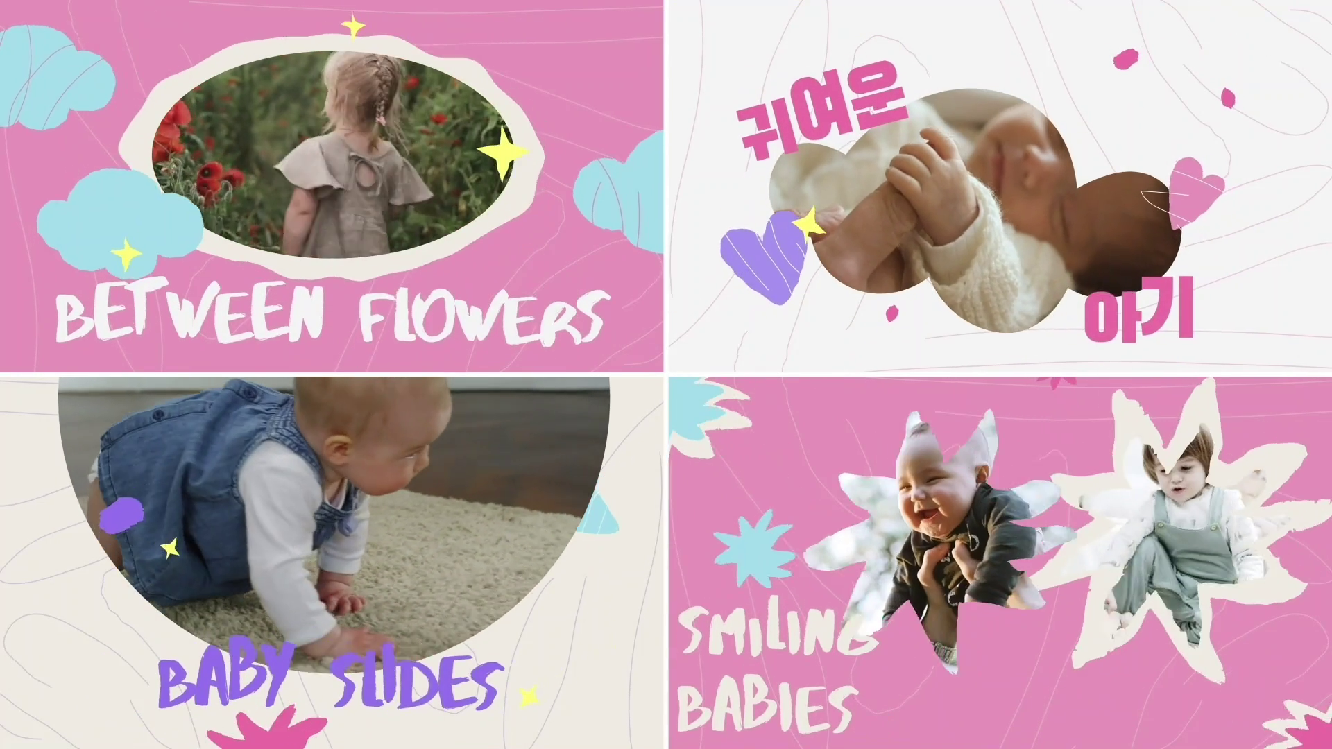 Baby Slides Premiere Pro Template SBV-348602534 - Storyblocks