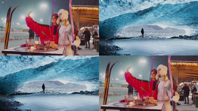 Snow Transitions Templates Royalty-Free - Storyblocks