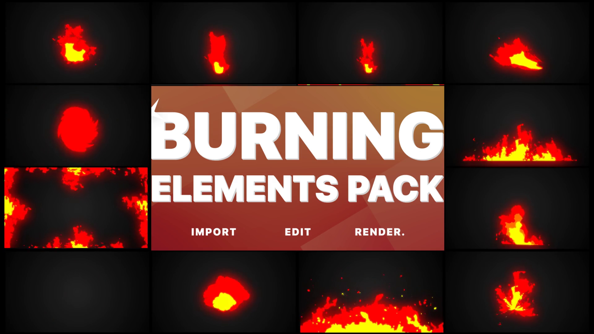 Burning Elements Is Amazing Motion Graphics Stock Motion Graphics SBV ...