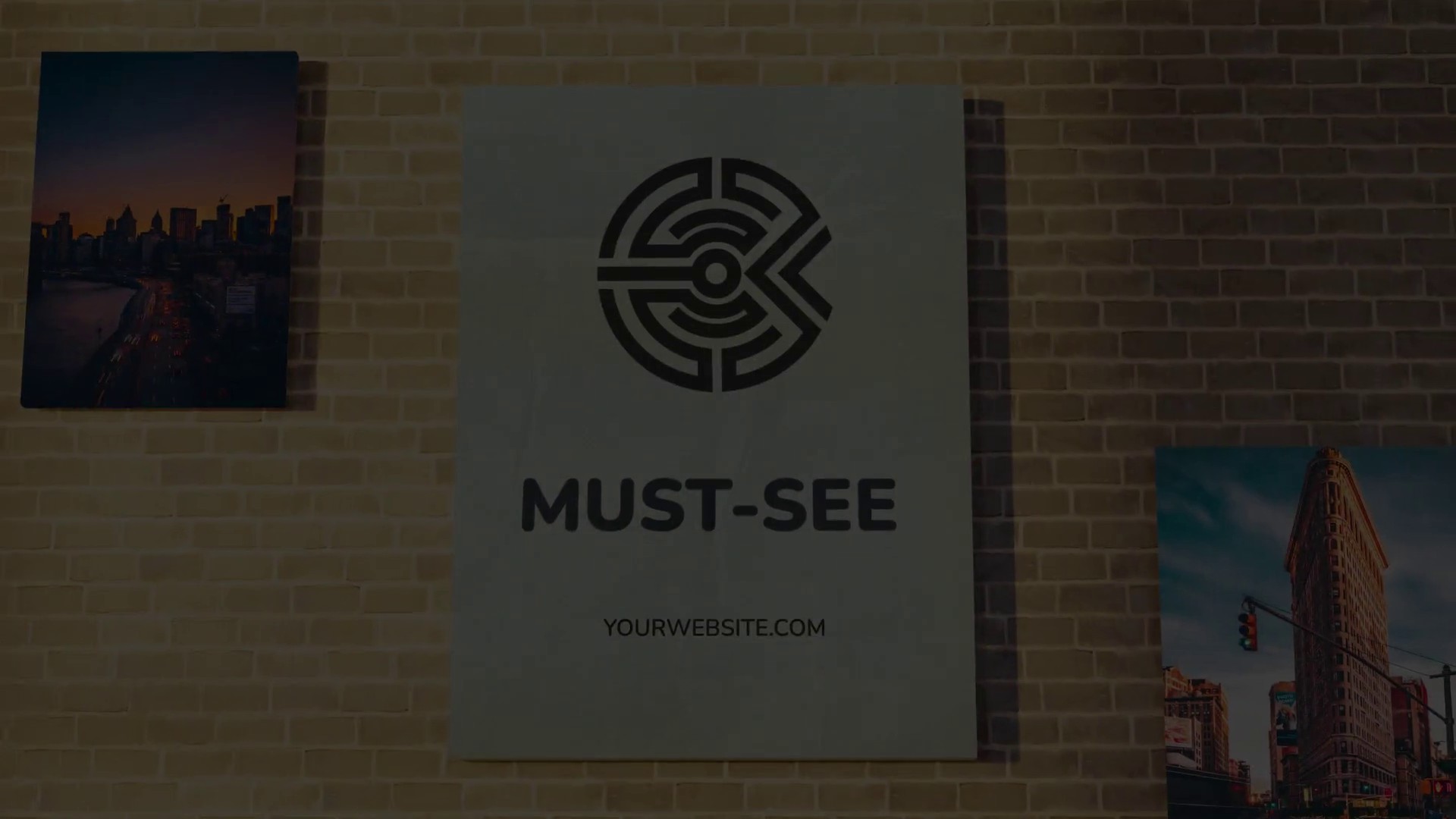 Cafe Logo Poster Mockup DaVinci Resolve Template SBV-349079816 ...